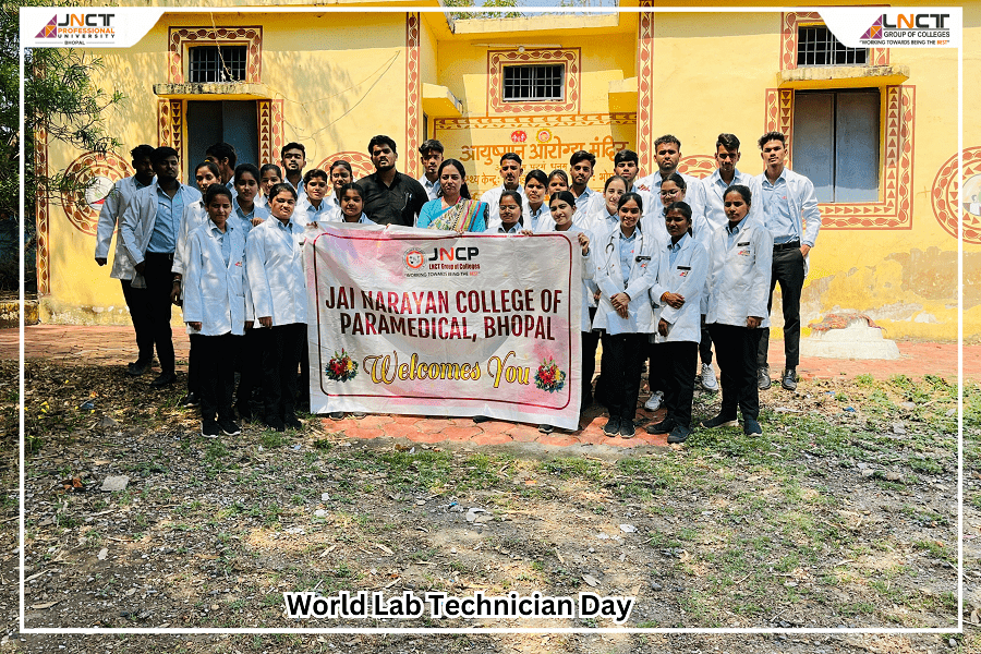 Celebrating World Lab Technician Day at Jai Narayan College of ...